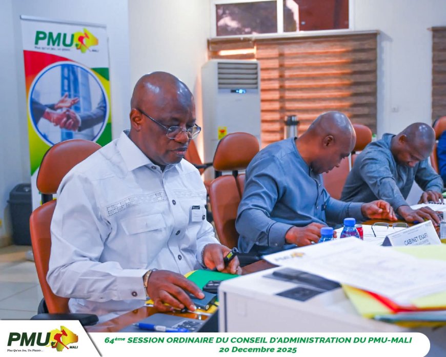 PMU Mali : la 64ᵉ session du Conseil d’administration placée sous le ...