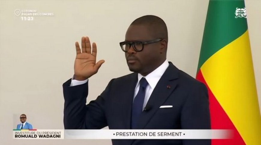 Bénin : Investiture du Président Kossi Mbueke Romuald WADAGNI, appelle ...